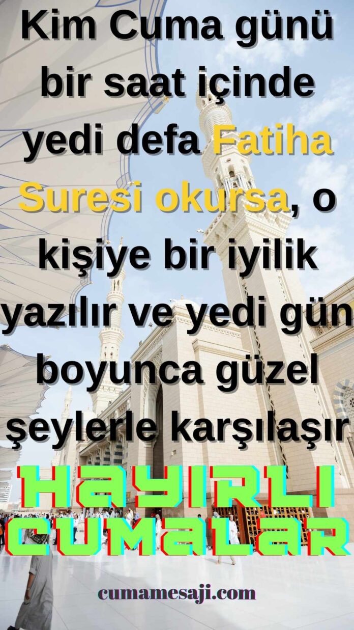 En yeni ve en güzel resimli ve anlamlı cuma mesajları - Cuma Mesajı