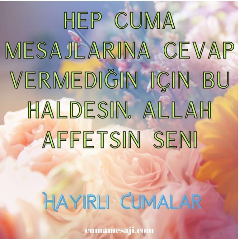 Komik Cuma Mesajları, Resimli, Neşeli ve Esprili - Cuma Mesajı