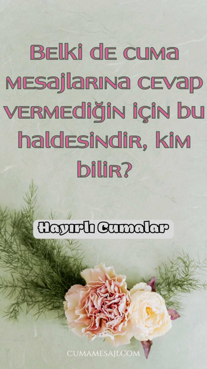Komik Cuma Mesajları, Resimli, Neşeli ve Esprili - Cuma Mesajı
