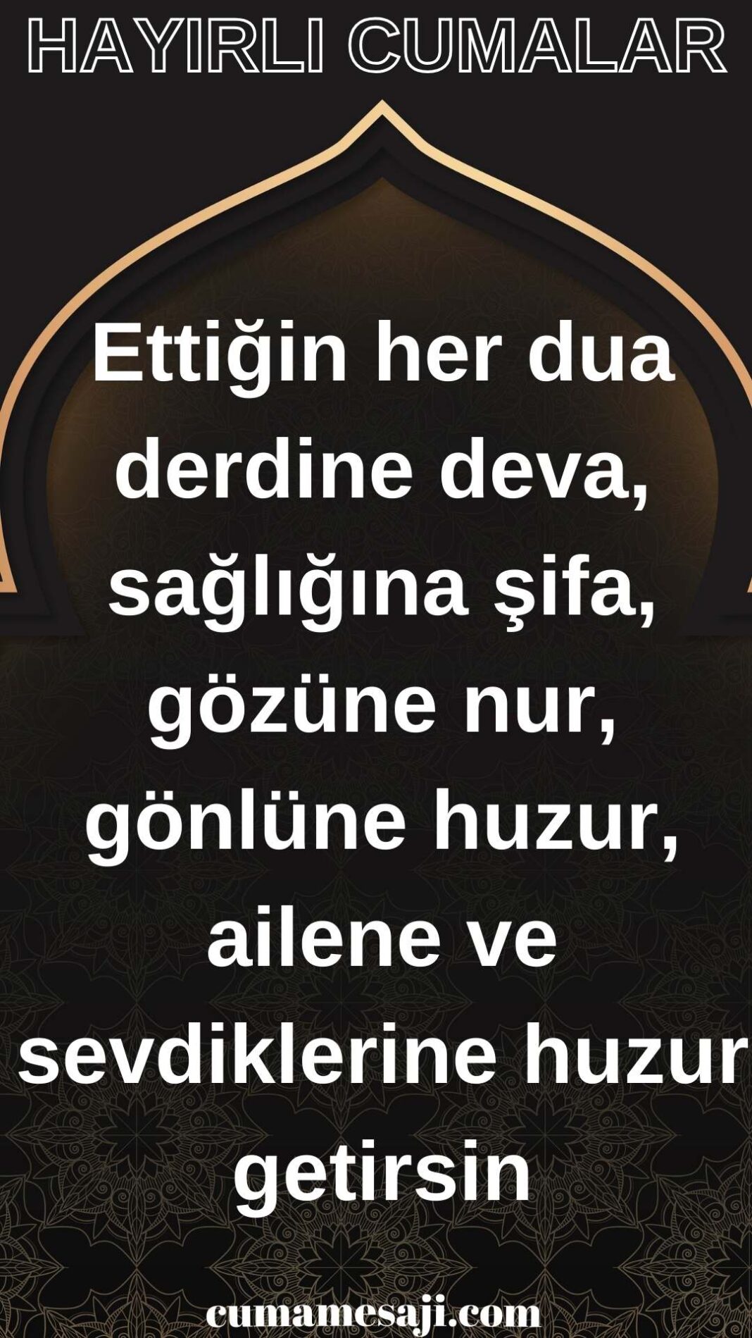 100+ Resimli En Özel Cuma Mesajları - Cuma Mesajı