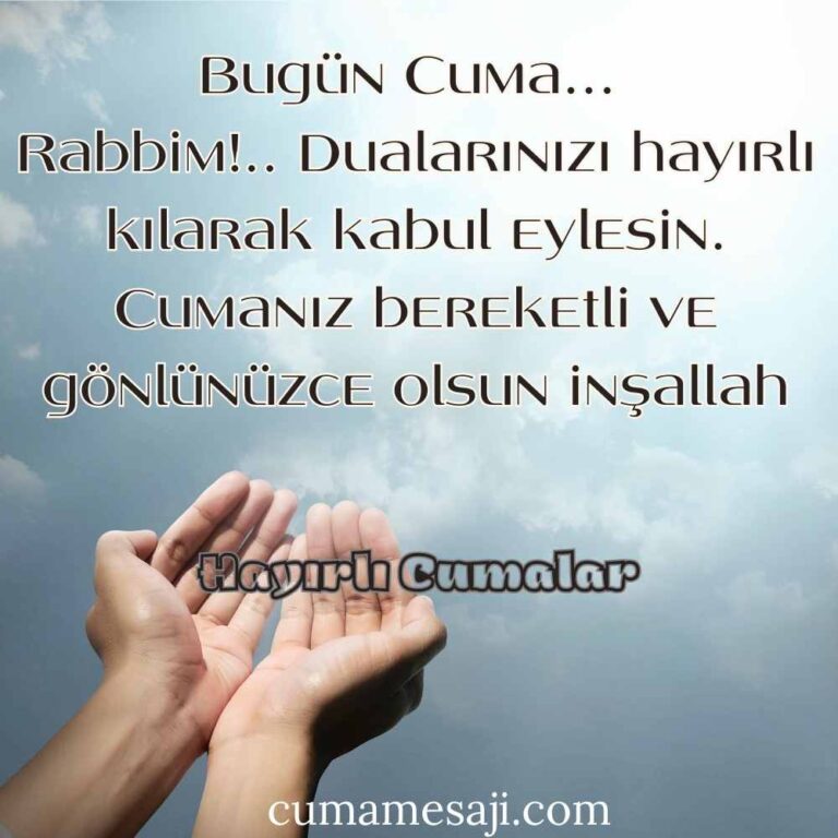 100+ Resimli En Özel Cuma Mesajları - Cuma Mesajı