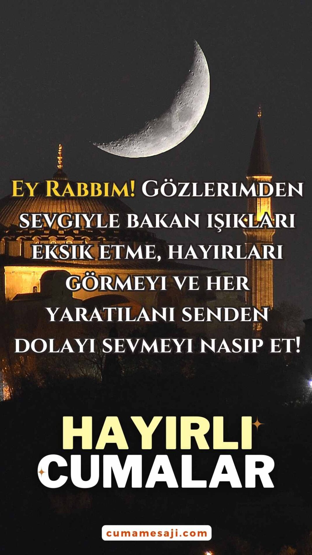 100+ Resimli En Özel Cuma Mesajları - Cuma Mesajı