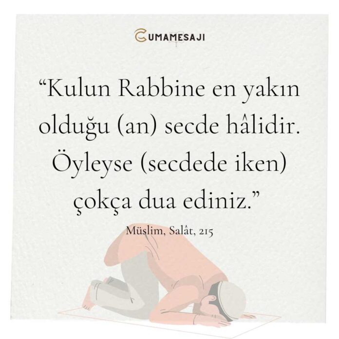 100+ Resimli Hadis-i Şerifler, Dualar ve Mesajlar - Cuma Mesajı