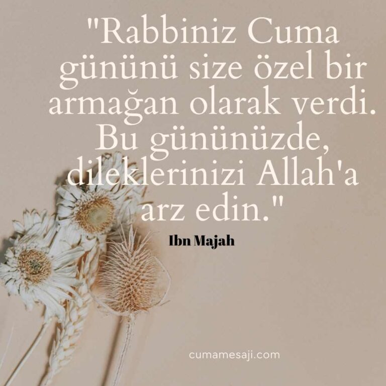 100+ Resimli En Özel Cuma Mesajları - Cuma Mesajı